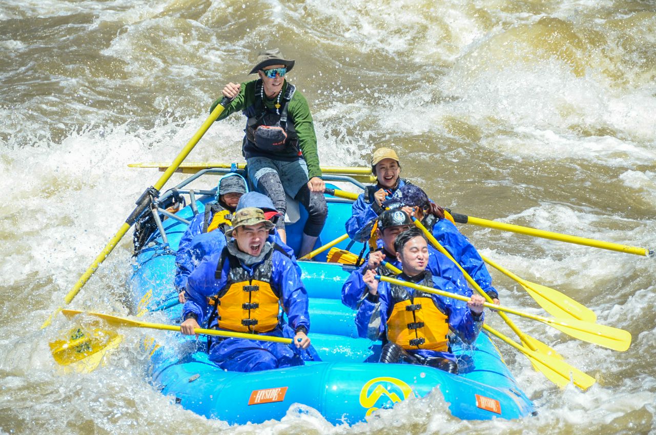 Blue Sky Rafting & CO River Photos